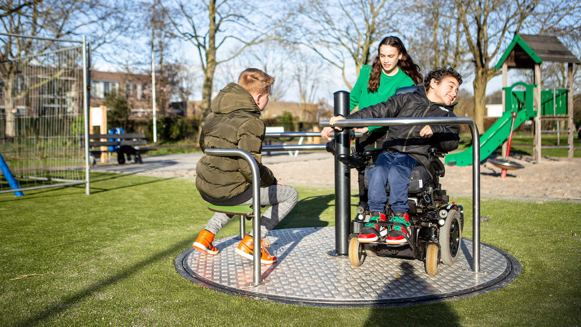 Eindelijk een speeltuin | Stichting het Gehandicapte Kind